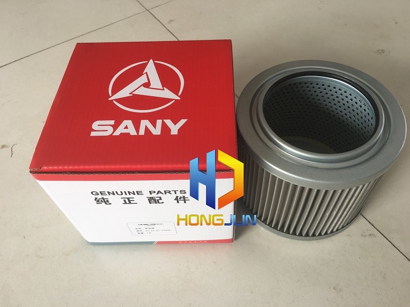 60101257 Sany suku cadang Peralatan konstruksi Filter minyak hidrolik